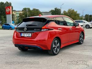 Red Nissan Leaf 2022 in Tallinn, with an engine capacity of 0.00 L and mileage of 53 thousand km for 15900 €, photo 4 on AUTOMOTO.COM.LV