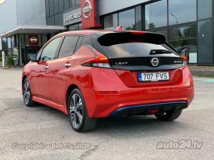 Red Nissan Leaf 2022 in Tallinn, with an engine capacity of 0.00 L and mileage of 53 thousand km for 15900 €, photo 5 on AUTOMOTO.COM.LV