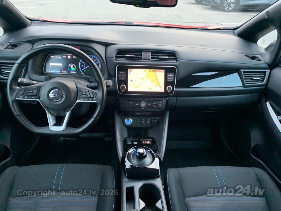 Red Nissan Leaf 2022 in Tallinn, with an engine capacity of 0.00 L and mileage of 53 thousand km for 15900 €, photo 15 on AUTOMOTO.COM.LV