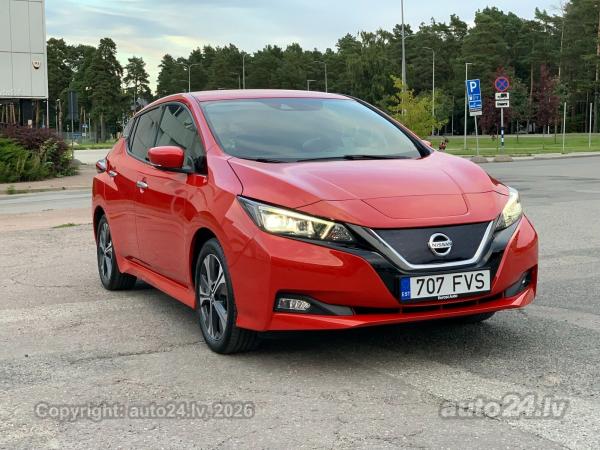 Nissan Leaf 2022 Tallina vietnē Sarkans Nissan Leaf 2022 Tallina, ar dzinēja tilpumu 0.00 L un nobraukumu 53 tūkst. km par 15900 €, foto 3 vietnē AUTOMOTO.COM.LV