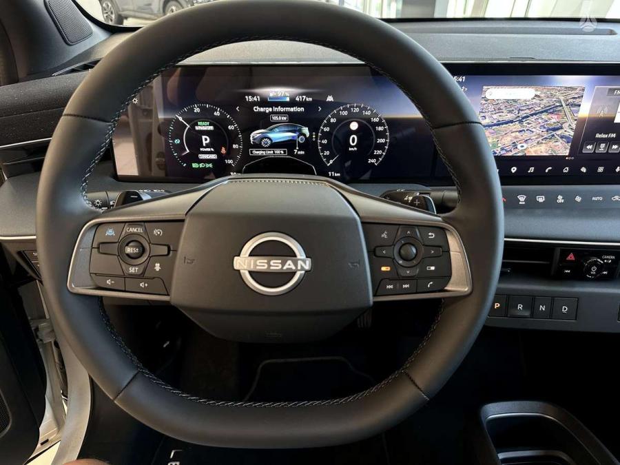 Balts Nissan Leaf 2026 Klaipėda, ar dzinēja tilpumu 0.00 L un nobraukumu 0 tūkst. km par 40890 €, foto 11 vietnē AUTOMOTO.COM.LV