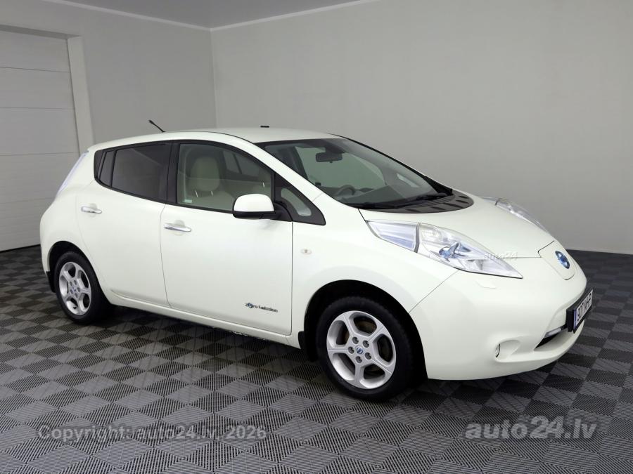 White Nissan Leaf 2012 in Tallinn, with an engine capacity of 0.00 L and mileage of 159 thousand km for 2999 €, photo 1 on AUTOMOTO.COM.LV