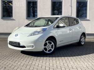 White Nissan Leaf 2012 in Jelgava, with an engine capacity of 0.00 L and mileage of 171 thousand km for 4590 €, photo  on AUTOMOTO.COM.LV