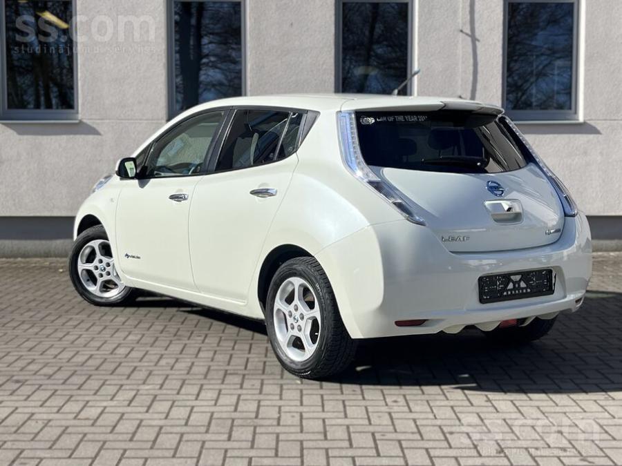 Balts Nissan Leaf 2012 Jelgava, ar dzinēja tilpumu 0.00 L un nobraukumu 171 tūkst. km par 4590 €, foto 7 vietnē AUTOMOTO.COM.LV