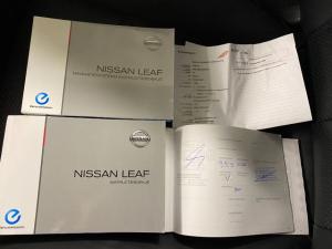 White Nissan Leaf 2013 in Riga, with an engine capacity of 0.00 L and mileage of 118 thousand km for 8950 €, photo 24 on AUTOMOTO.COM.LV