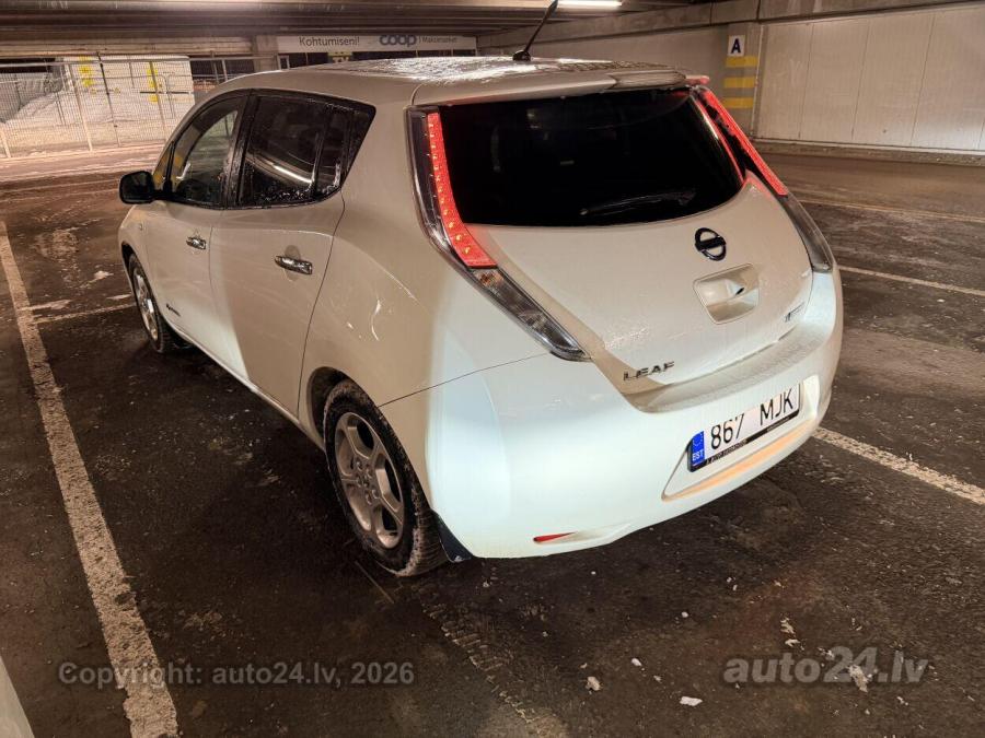 Balts Nissan Leaf 2014 Tallina, ar dzinēja tilpumu 0.00 L un nobraukumu 173 tūkst. km par 14500 €, foto 2 vietnē AUTOMOTO.COM.LV