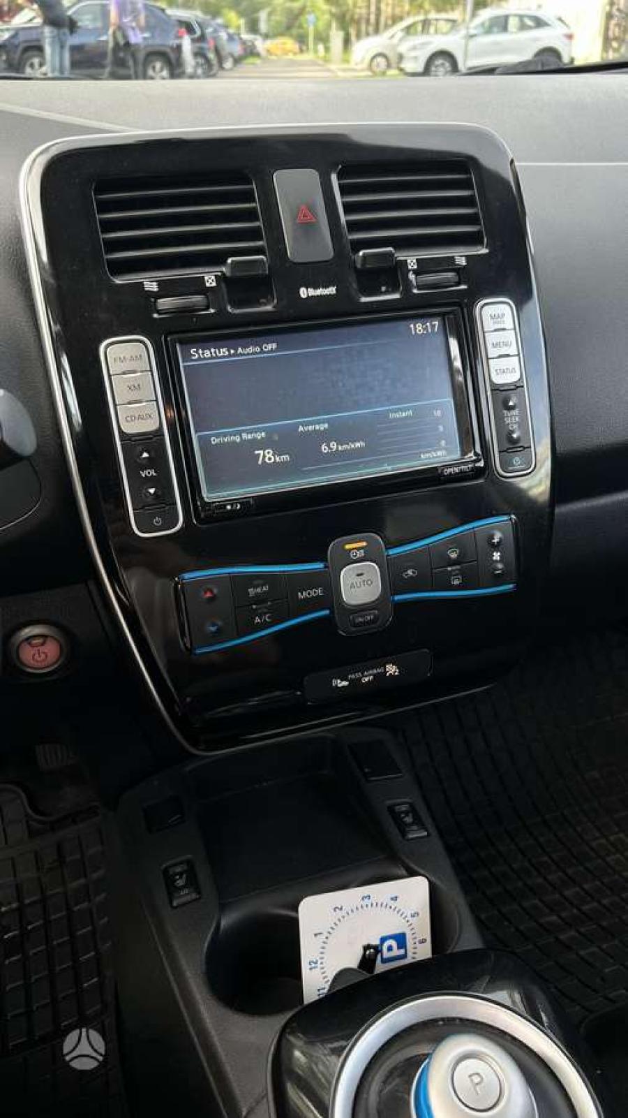 Balts Nissan Leaf 2015 Palanga, ar dzinēja tilpumu 0.00 L un nobraukumu 110 tūkst. km par 4800 €, foto 7 vietnē AUTOMOTO.COM.LV