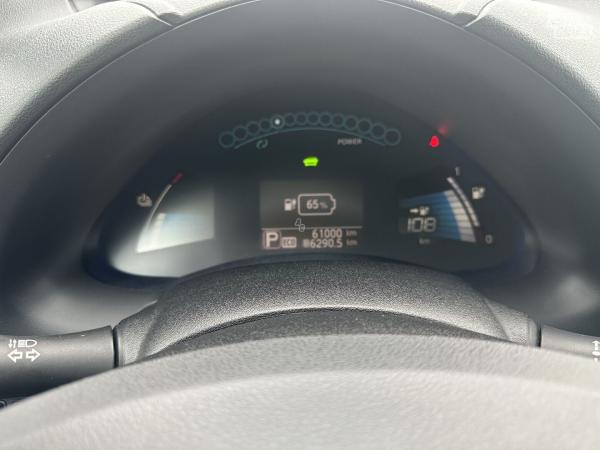 Balts Nissan Leaf 2016 Vilkaviškis, ar dzinēja tilpumu 0.00 L un nobraukumu 70 tūkst. km par 6350 €, foto 5 vietnē AUTOMOTO.COM.LV