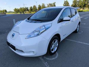 Balts Nissan Leaf 2016 Šauļi, ar dzinēja tilpumu 0.00 L un nobraukumu 60 tūkst. km par 5900 €, foto  vietnē AUTOMOTO.COM.LV