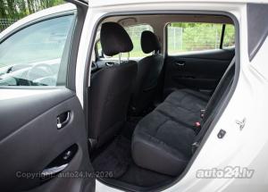 White Nissan Leaf 2017 in Tallinn, with an engine capacity of 0.00 L and mileage of 53 thousand km for 8100 €, photo 12 on AUTOMOTO.COM.LV