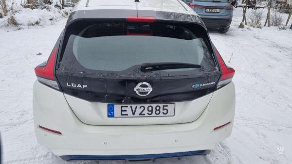 Balts Nissan Leaf 2018 Kauņa, ar dzinēja tilpumu 0.00 L un nobraukumu 154 tūkst. km par 11500 €, foto 6 vietnē AUTOMOTO.COM.LV