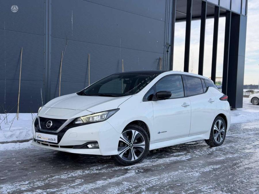 Balts Nissan Leaf 2018 Viļņa, ar dzinēja tilpumu 0.00 L un nobraukumu 134 tūkst. km par 8999 €, foto 5 vietnē AUTOMOTO.COM.LV