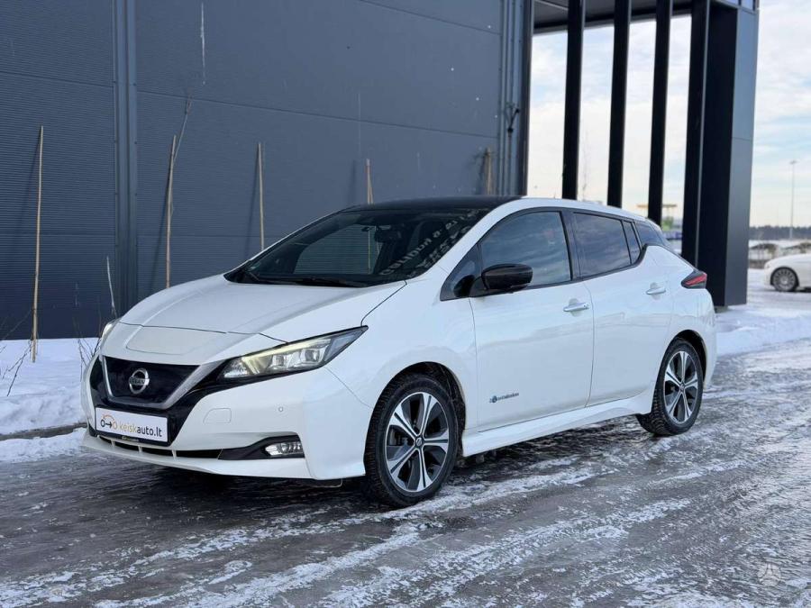 Balts Nissan Leaf 2018 Viļņa, ar dzinēja tilpumu 0.00 L un nobraukumu 134 tūkst. km par 8999 €, foto 7 vietnē AUTOMOTO.COM.LV