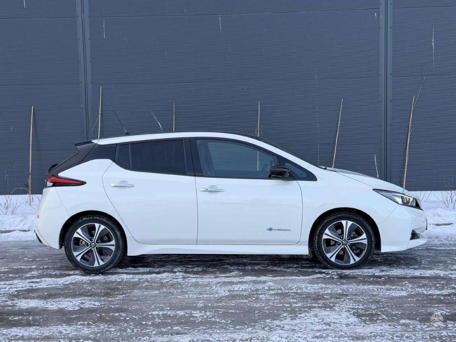 Balts Nissan Leaf 2018 Viļņa, ar dzinēja tilpumu 0.00 L un nobraukumu 134 tūkst. km par 8999 €, foto 8 vietnē AUTOMOTO.COM.LV