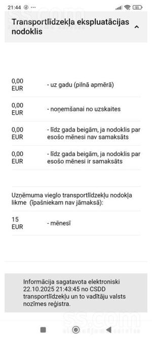 White Nissan Leaf 2018 in Riga, with an engine capacity of 0.00 L and mileage of 154 thousand km for 9930 €, photo 19 on AUTOMOTO.COM.LV