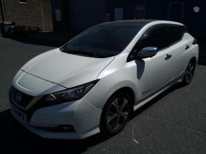 White Nissan Leaf 2018 in Siauliai, with an engine capacity of 0.00 L and mileage of 94 thousand km for 4999 €, photo 4 on AUTOMOTO.COM.LV