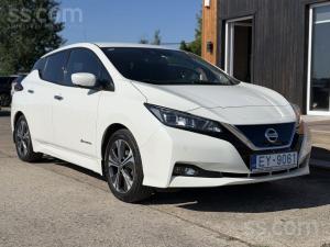 Balts Nissan Leaf 2018 Rīga, ar dzinēja tilpumu 0.00 L un nobraukumu 130 tūkst. km par 8900 €, foto  vietnē AUTOMOTO.COM.LV
