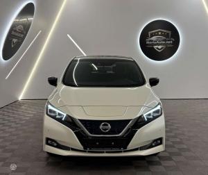 White Nissan Leaf 2018 in Marijampole, with an engine capacity of 0.00 L and mileage of 75 thousand km for 10999 €, photo 23 on AUTOMOTO.COM.LV
