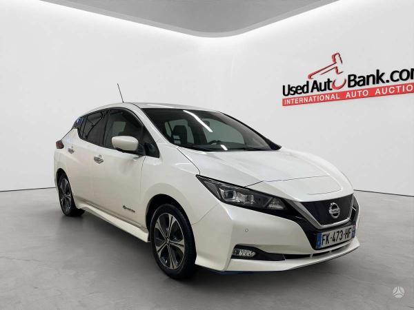 White Nissan Leaf 2019 in Marijampole, with an engine capacity of 0.00 L and mileage of 103 thousand km for 14157 €, photo 3 on AUTOMOTO.COM.LV