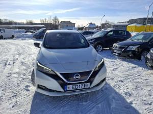 Balts Nissan Leaf 2019 Plungė, ar dzinēja tilpumu 0.00 L un nobraukumu 131 tūkst. km par 9200 €, foto  vietnē AUTOMOTO.COM.LV