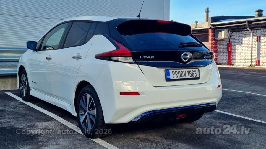 Balts Nissan Leaf 2019 Tallina, ar dzinēja tilpumu 0.00 L un nobraukumu 17 tūkst. km par 12890 €, foto 7 vietnē AUTOMOTO.COM.LV