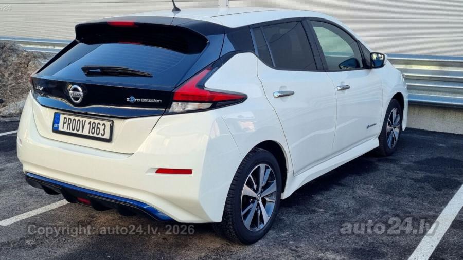 Balts Nissan Leaf 2019 Tallina, ar dzinēja tilpumu 0.00 L un nobraukumu 17 tūkst. km par 12890 €, foto 9 vietnē AUTOMOTO.COM.LV