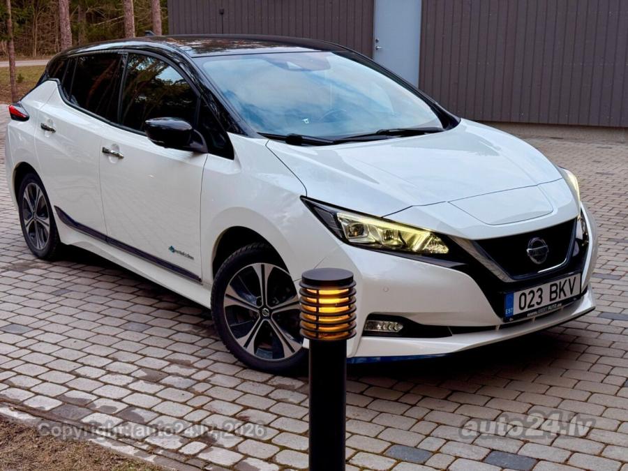 Balts Nissan Leaf 2019 Tallina, ar dzinēja tilpumu 0.00 L un nobraukumu 111 tūkst. km par 14900 €, foto 2 vietnē AUTOMOTO.COM.LV