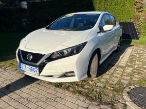Balts Nissan Leaf 2019 Rīga, ar dzinēja tilpumu 0.00 L un nobraukumu 121 tūkst. km par 9900 €, foto  vietnē AUTOMOTO.COM.LV
