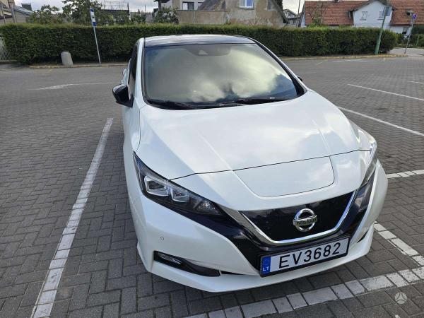 Balts Nissan Leaf 2019 Klaipėda, ar dzinēja tilpumu 0.00 L un nobraukumu 47 tūkst. km par 13700 €, foto 7 vietnē AUTOMOTO.COM.LV