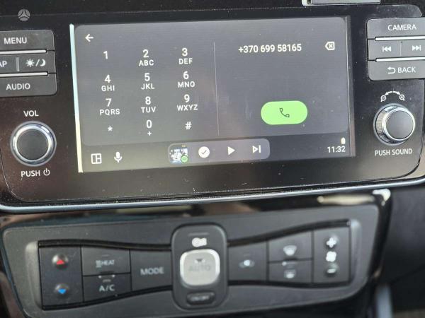 Balts Nissan Leaf 2019 Klaipėda, ar dzinēja tilpumu 0.00 L un nobraukumu 47 tūkst. km par 13700 €, foto 10 vietnē AUTOMOTO.COM.LV