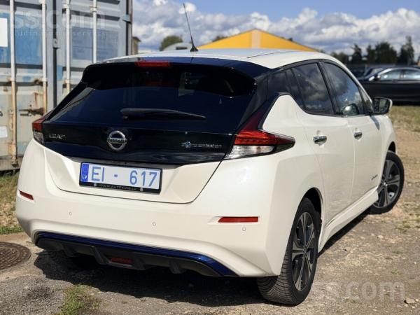 Balts Nissan Leaf 2019 Rīga, ar dzinēja tilpumu 0.00 L un nobraukumu 199 tūkst. km par 12995 €, foto 5 vietnē AUTOMOTO.COM.LV