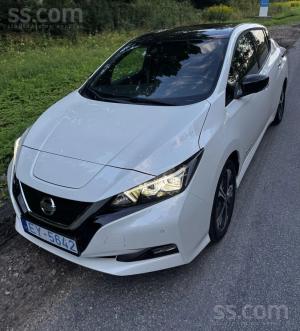 Balts Nissan Leaf 2019 Rīga, ar dzinēja tilpumu 0.00 L un nobraukumu 96 tūkst. km par 10900 €, foto  vietnē AUTOMOTO.COM.LV