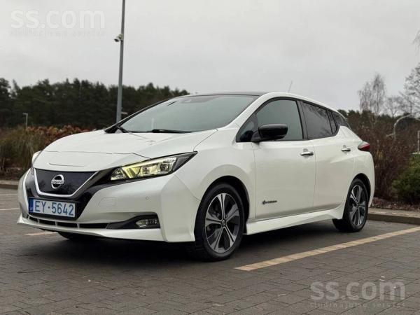 Nissan Leaf 2019 Rīga vietnē Balts Nissan Leaf 2019 Rīga, ar dzinēja tilpumu 0.00 L un nobraukumu 96 tūkst. km par 10900 €, foto 5 vietnē AUTOMOTO.COM.LV