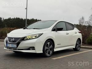 Balts Nissan Leaf 2019 Rīga, ar dzinēja tilpumu 0.00 L un nobraukumu 96 tūkst. km par 10900 €, foto 5 vietnē AUTOMOTO.COM.LV