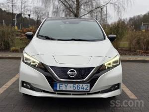 Balts Nissan Leaf 2019 Rīga, ar dzinēja tilpumu 0.00 L un nobraukumu 96 tūkst. km par 10900 €, foto 7 vietnē AUTOMOTO.COM.LV