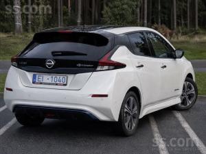 Balts Nissan Leaf 2019 Rīga, ar dzinēja tilpumu 0.00 L un nobraukumu 73 tūkst. km par 12950 €, foto 5 vietnē AUTOMOTO.COM.LV