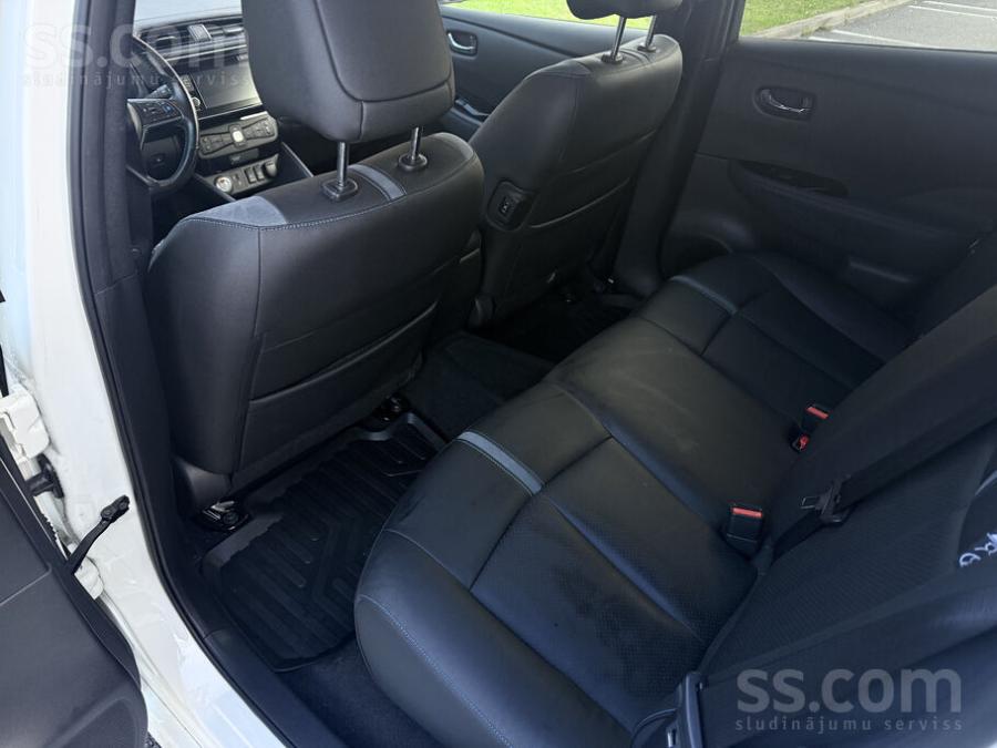 Balts Nissan Leaf 2019 Rīga, ar dzinēja tilpumu 0.00 L un nobraukumu 73 tūkst. km par 12950 €, foto 11 vietnē AUTOMOTO.COM.LV