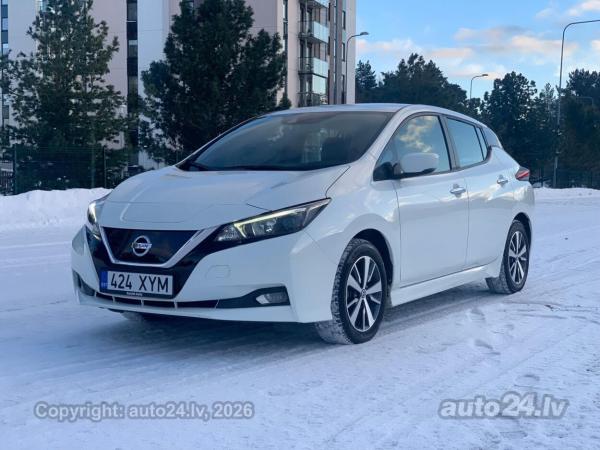 Balts Nissan Leaf 2020 Tallina, ar dzinēja tilpumu 0.00 L un nobraukumu 51 tūkst. km par 12900 €, foto 1 vietnē AUTOMOTO.COM.LV