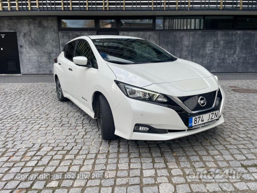 Balts Nissan Leaf 2020 Tallina, ar dzinēja tilpumu 0.00 L un nobraukumu 49 tūkst. km par 13990 €, foto 4 vietnē AUTOMOTO.COM.LV