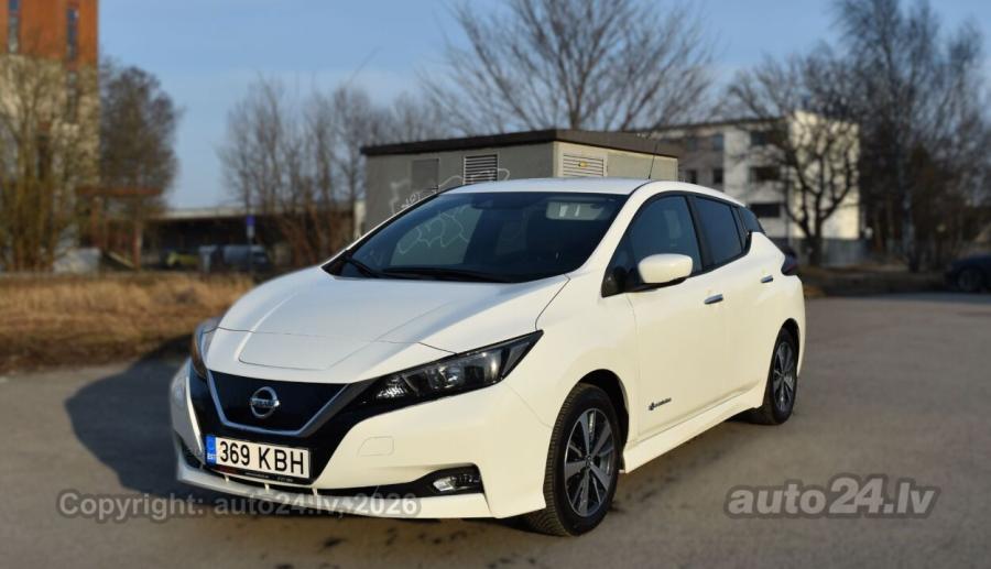 Balts Nissan Leaf 2020 Tallina, ar dzinēja tilpumu 0.00 L un nobraukumu 57 tūkst. km par 12500 €, foto 1 vietnē AUTOMOTO.COM.LV