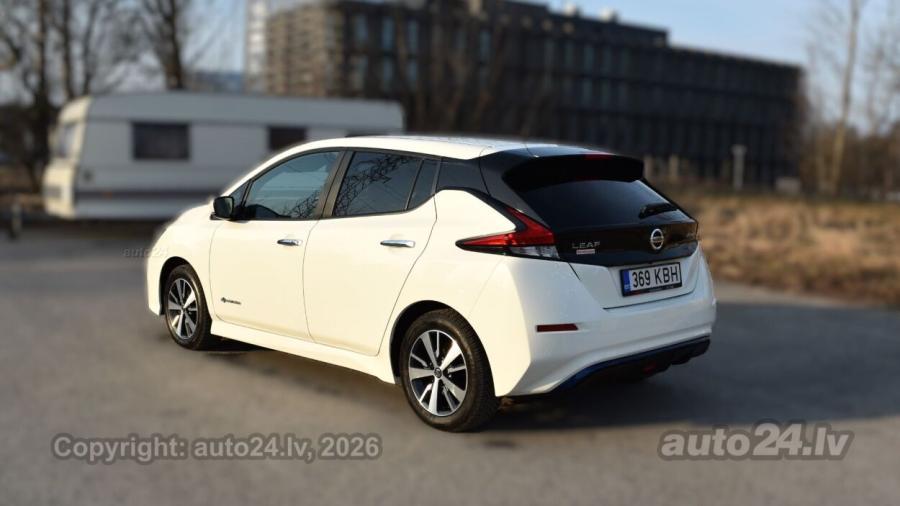 Balts Nissan Leaf 2020 Tallina, ar dzinēja tilpumu 0.00 L un nobraukumu 57 tūkst. km par 12500 €, foto 5 vietnē AUTOMOTO.COM.LV