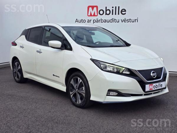 Balts Nissan Leaf 2020 Rīga, ar dzinēja tilpumu 0.00 L un nobraukumu 106 tūkst. km par 17500 €, foto 1 vietnē AUTOMOTO.COM.LV