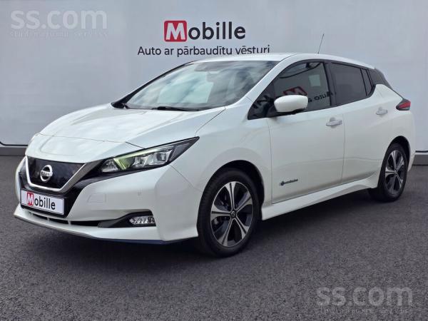 Balts Nissan Leaf 2020 Rīga, ar dzinēja tilpumu 0.00 L un nobraukumu 106 tūkst. km par 17500 €, foto 3 vietnē AUTOMOTO.COM.LV