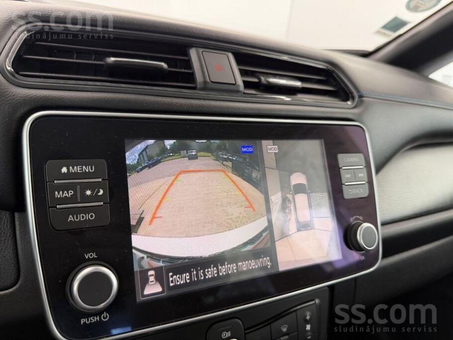 Balts Nissan Leaf 2020 Rīga, ar dzinēja tilpumu 0.00 L un nobraukumu 57 tūkst. km par 16990 €, foto 16 vietnē AUTOMOTO.COM.LV