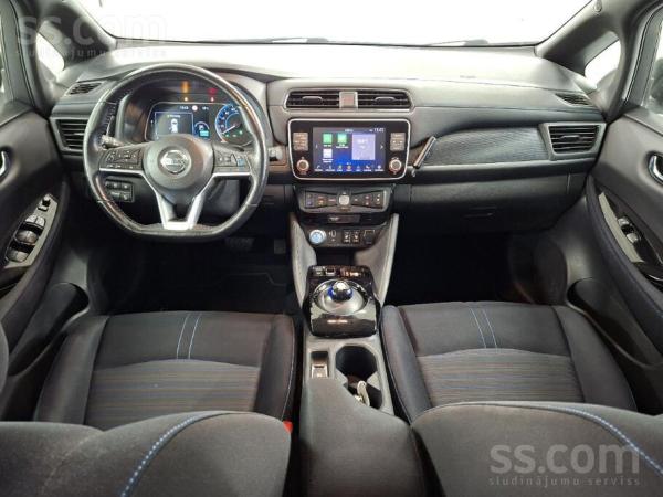 Balts Nissan Leaf 2020 Limbaži, ar dzinēja tilpumu 0.00 L un nobraukumu 91 tūkst. km par 15945 €, foto 7 vietnē AUTOMOTO.COM.LV