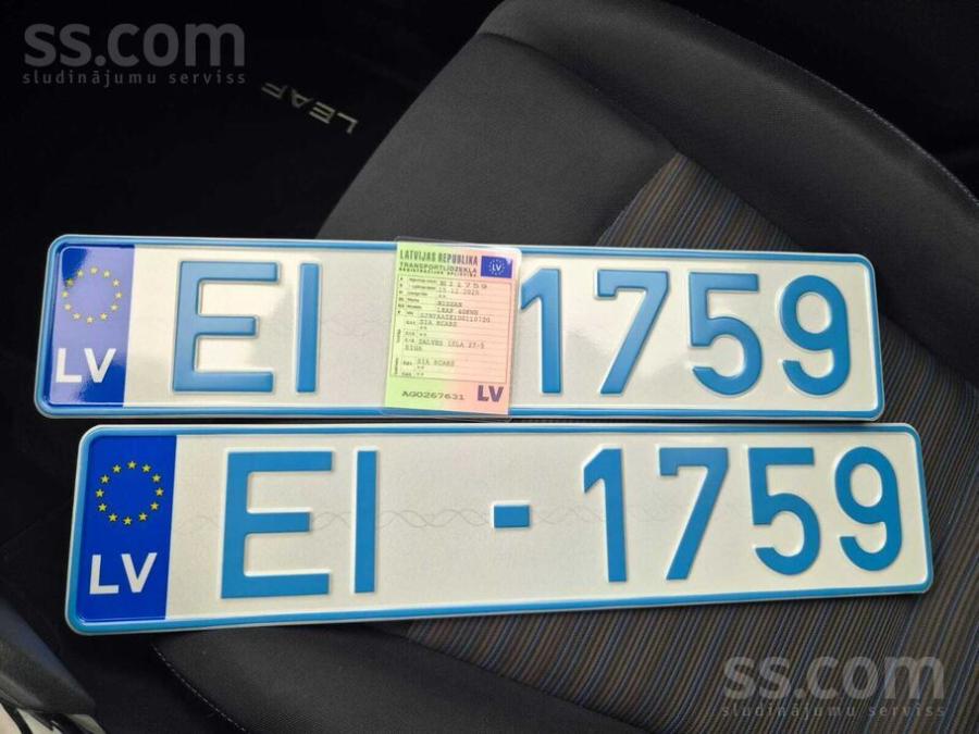 Белый Ниссан Лиф 2020 в Рига, объемом двигателя 0.00 л и пробегом 86 тыс. км за 13999 €, фото 23 на AUTOMOTO.COM.LV