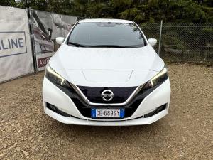 White Nissan Leaf 2021 in Kaunas, with an engine capacity of 0.00 L and mileage of 13 thousand km for 11990 €, photo  on AUTOMOTO.COM.LV