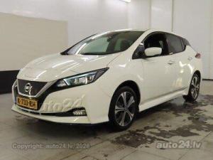 White Nissan Leaf 2021 in Viljandi, with an engine capacity of 0.00 L and mileage of 112 thousand km for 14999 €, photo  on AUTOMOTO.COM.LV