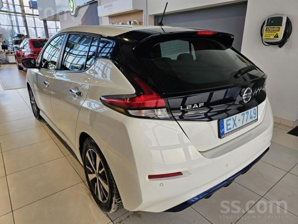 Balts Nissan Leaf 2021 Liepāja, ar dzinēja tilpumu 0.00 L un nobraukumu 41 tūkst. km par 12900 €, foto 6 vietnē AUTOMOTO.COM.LV