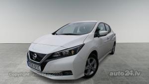 White Nissan Leaf 2021 in Parnu, with an engine capacity of 0.00 L and mileage of 60 thousand km for 12500 €, photo  on AUTOMOTO.COM.LV